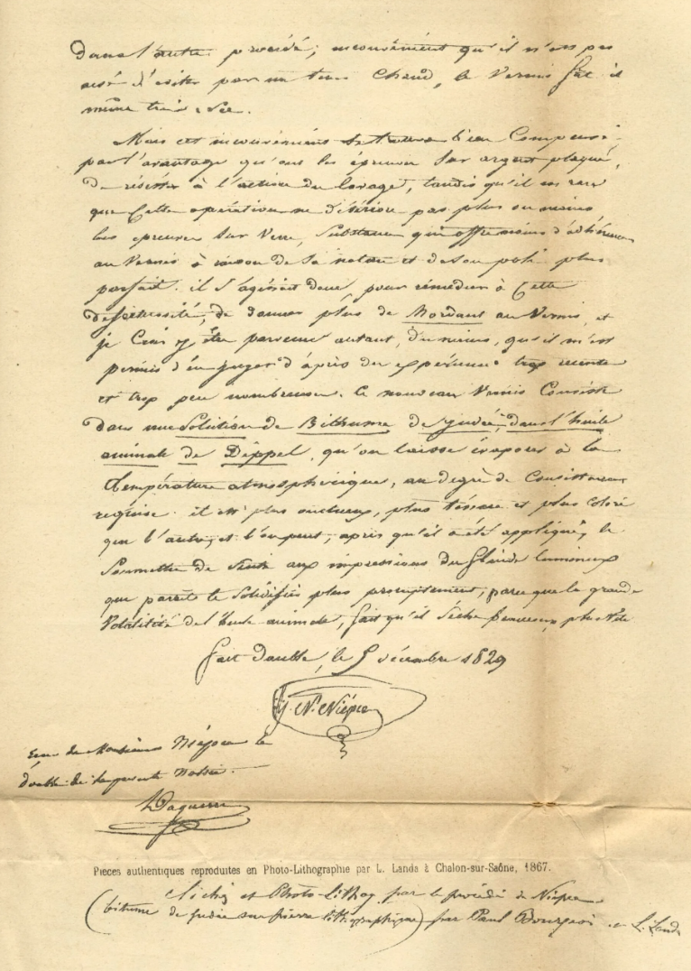 Nicéphore Niépce | Fotos icónicas | Primera fotografía de la historia